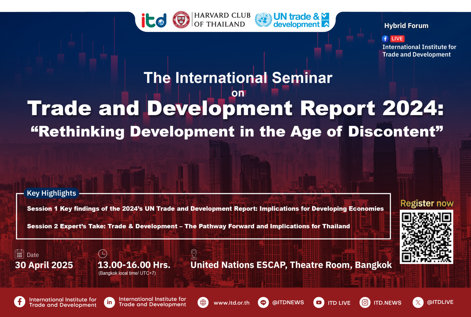 The International Seminar on Trade and Development Report 2024 ...